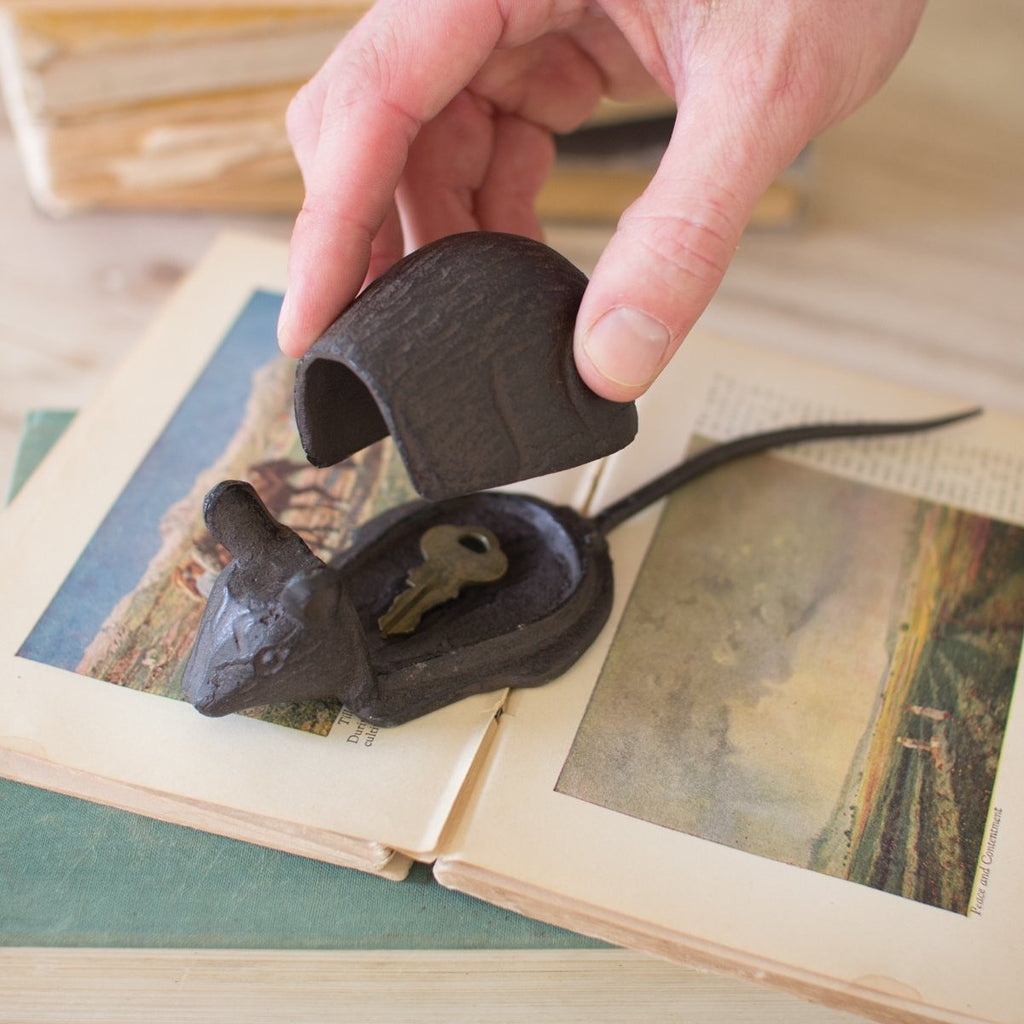 Cast Iron Hide a Key Mouse – E.T. Tobey Company
