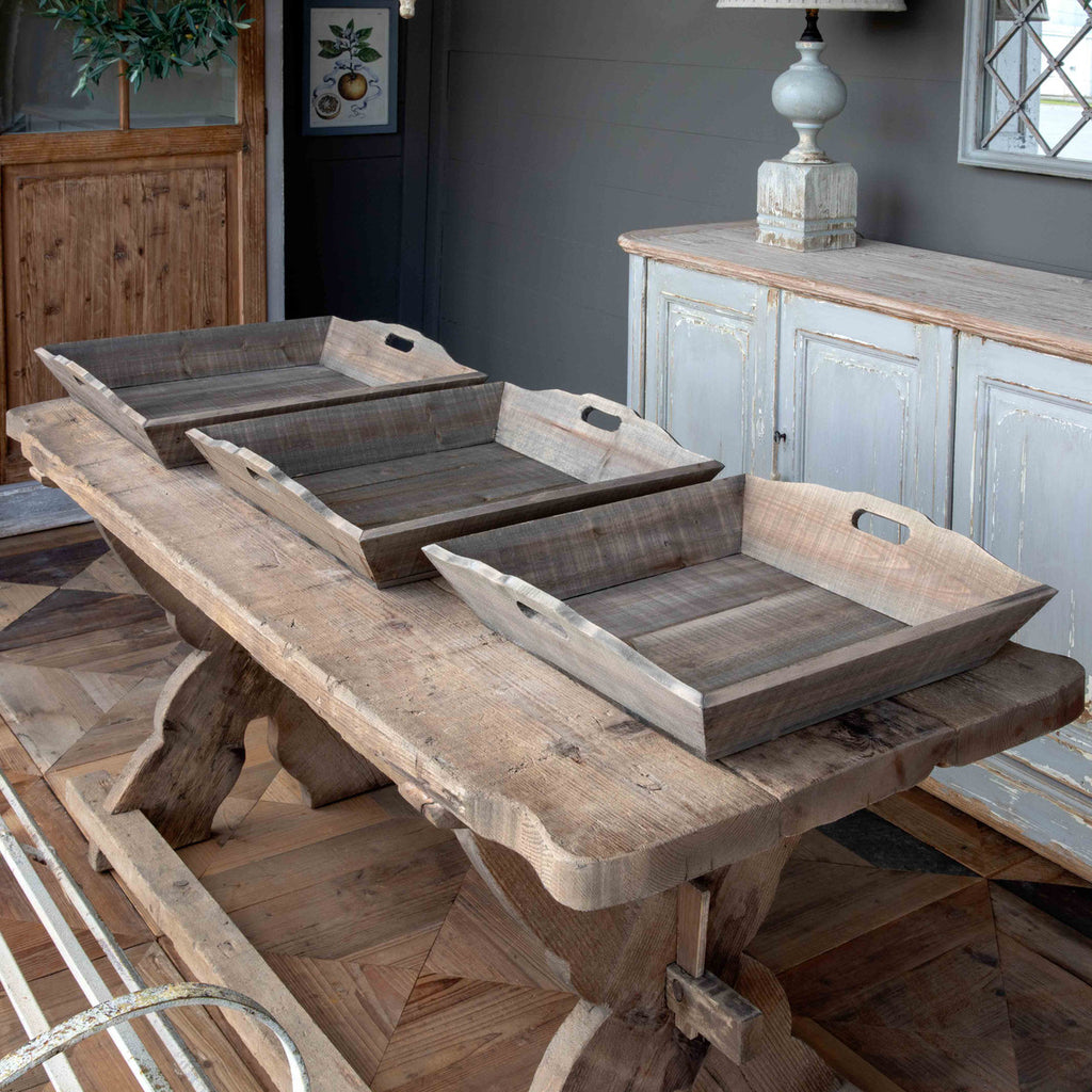 Wooden Market Display Trays – E.T. Tobey Company